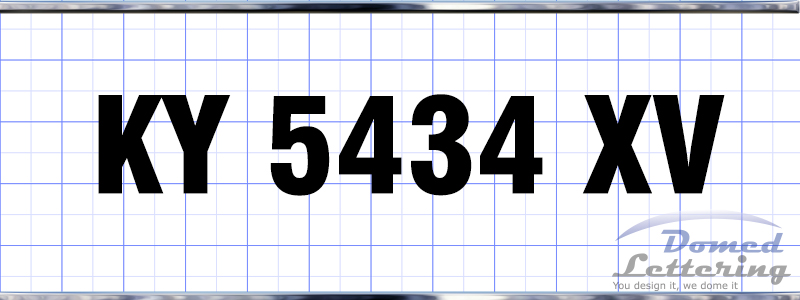 Yamaha Domed Lettering | DomedLettering.com